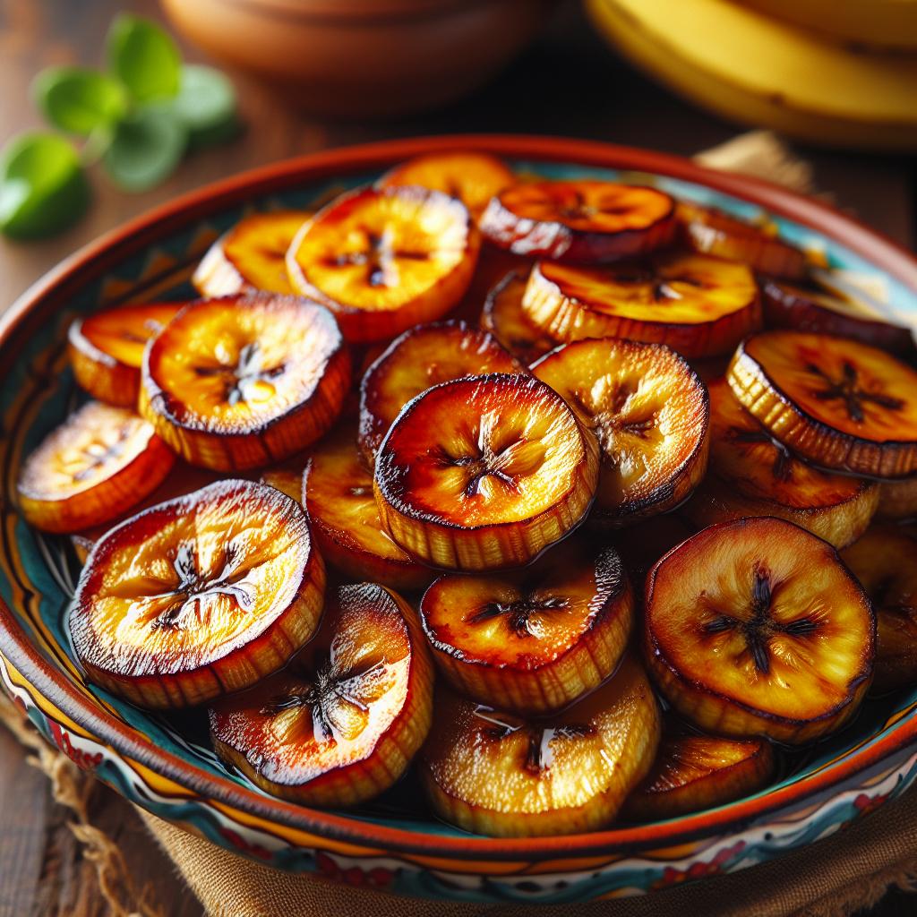 Calories in Roasted Plantain Slices and Nutrition Facts